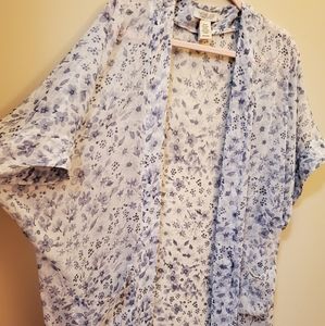 Rachel Zoe | Swim | Rachel Zoe Swim Cover Up In Light Blue White | Poshmark